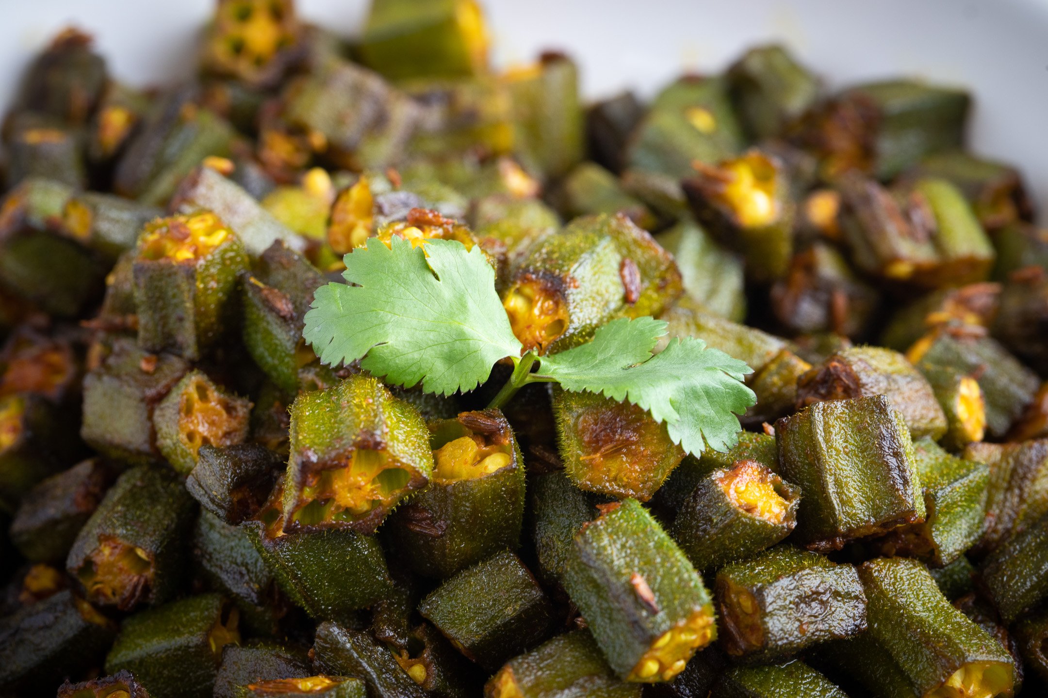 Bhinda nu Shaak (Okra Fry) - Indiaphile