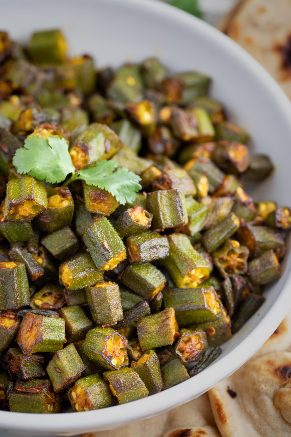 Bhinda nu Shaak (Okra Fry) - Indiaphile