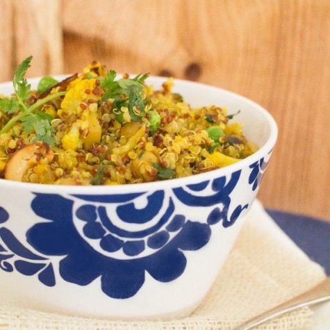 Healthy and Easy, Indian Spiced Quinoa - Indiaphile