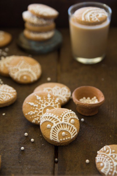 Ginger Chai Spice Cookies - Indiaphile