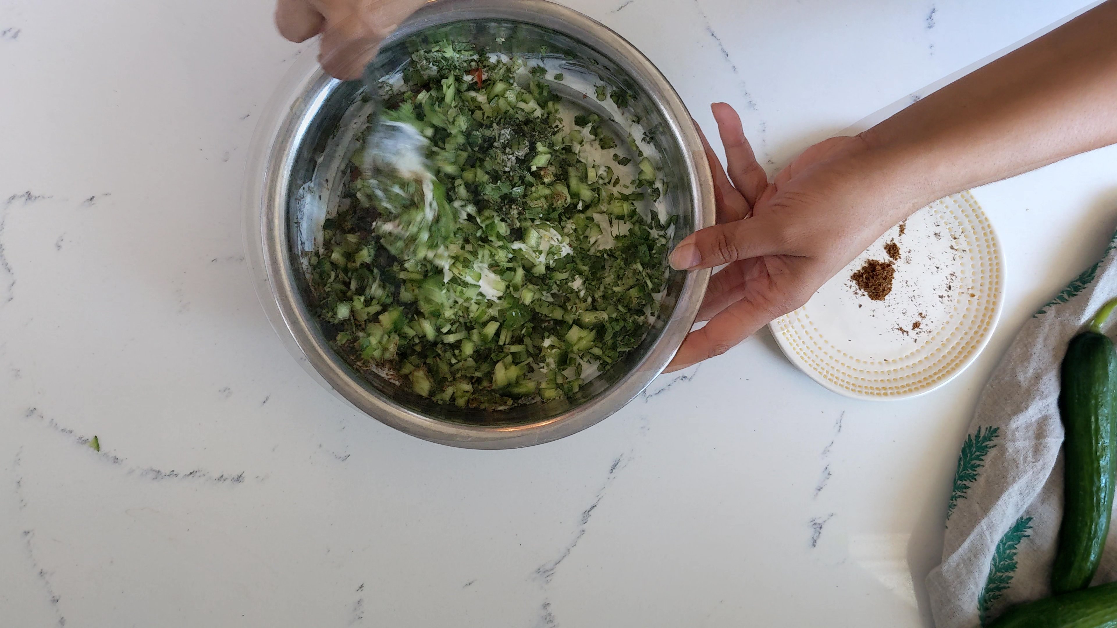 Cucumber Raita - Indiaphile