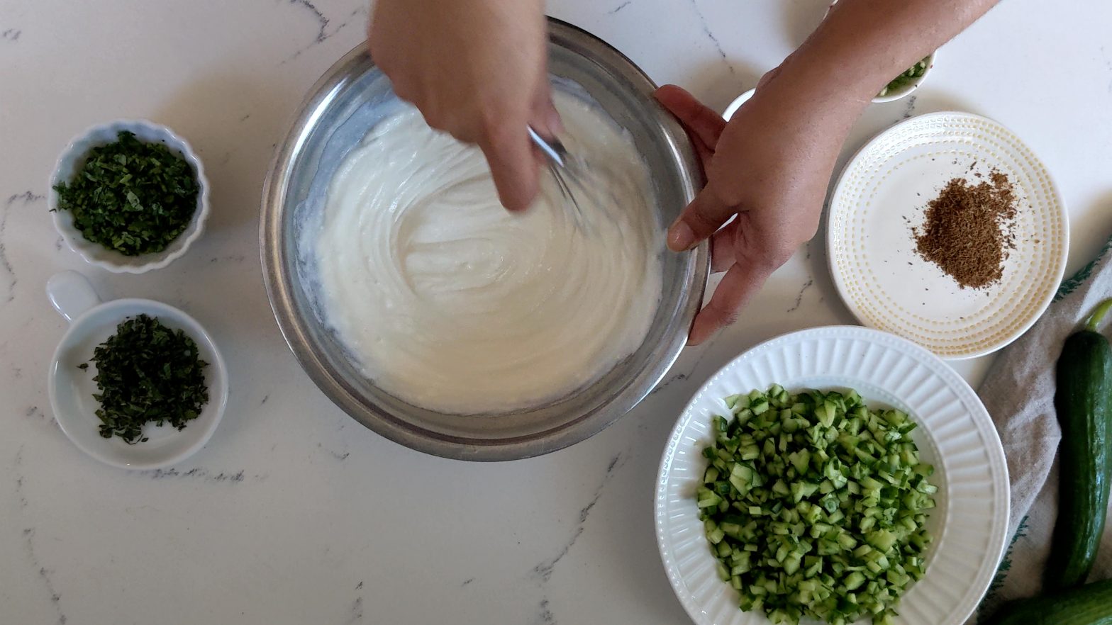 Cucumber Raita - Indiaphile