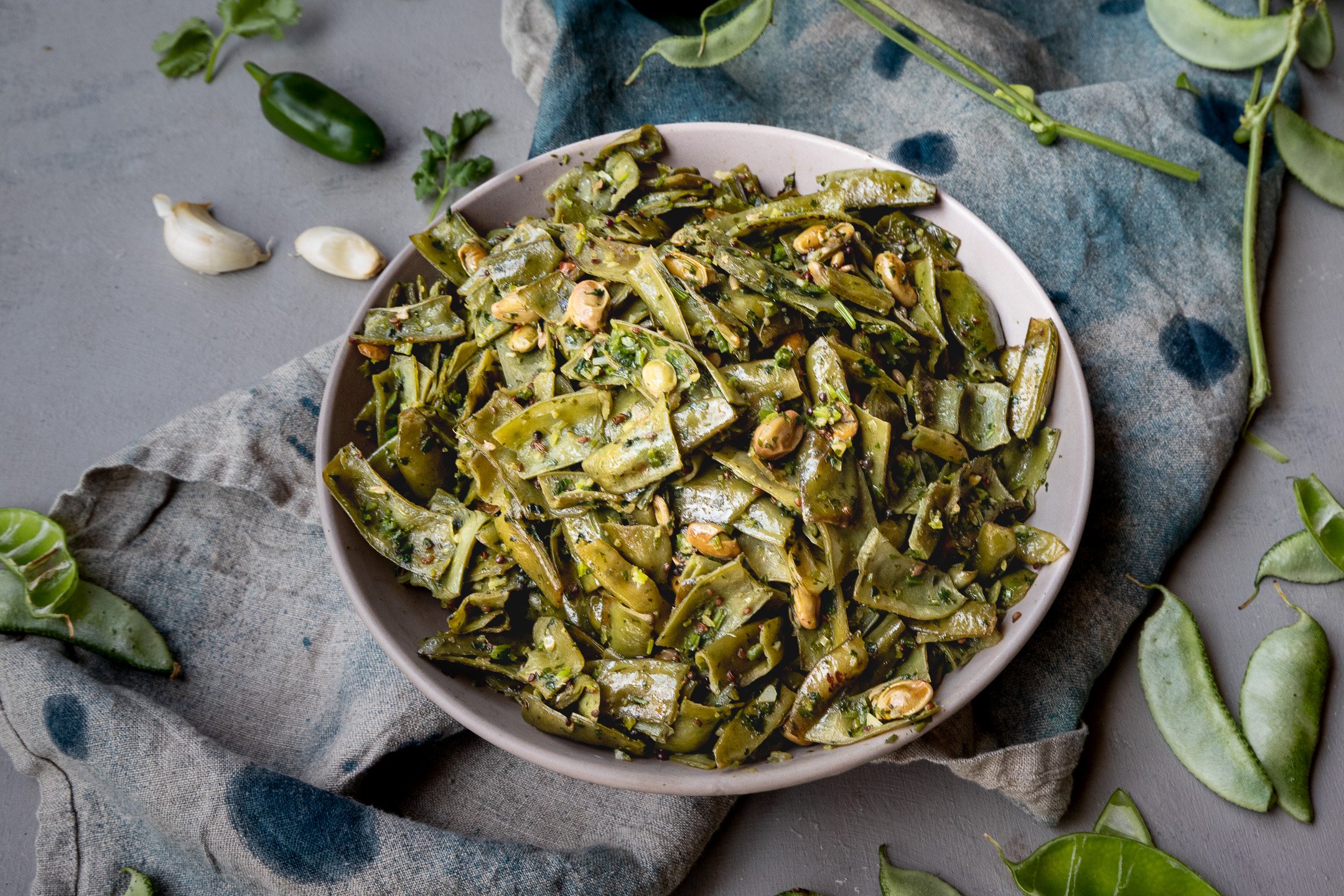 Papdi nu Shaak Recipe - Indiaphile