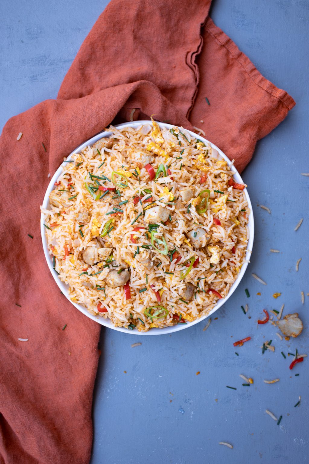 Indian Chicken Fried Rice (Chicken Chopper Rice) - Indiaphile