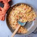 Indian Chicken Fried Rice (Chicken Chopper Rice) - Indiaphile