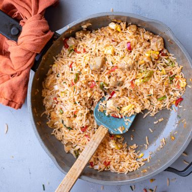 Indian Chicken Fried Rice (Chicken Chopper Rice) - Indiaphile