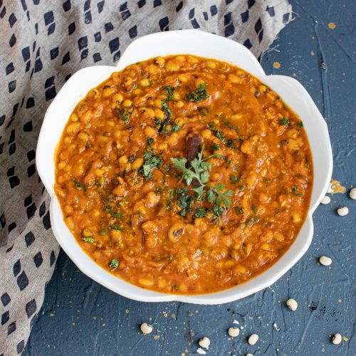 Chora nu Shaak (Gujarati Style Black-Eyed Peas) - Indiaphile