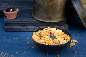 Cereal Chevdo | Chevro | Spicy Snack Mix - Indiaphile