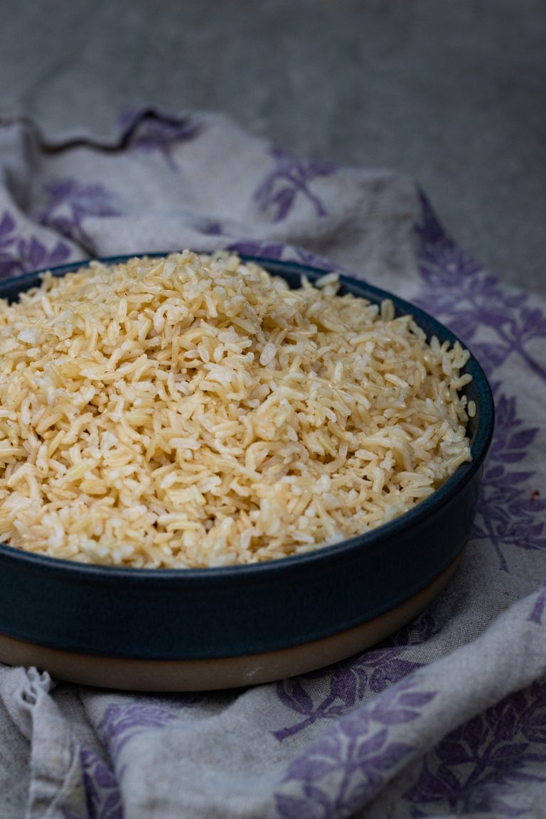 Instant Pot Brown Basmati Rice - Indiaphile