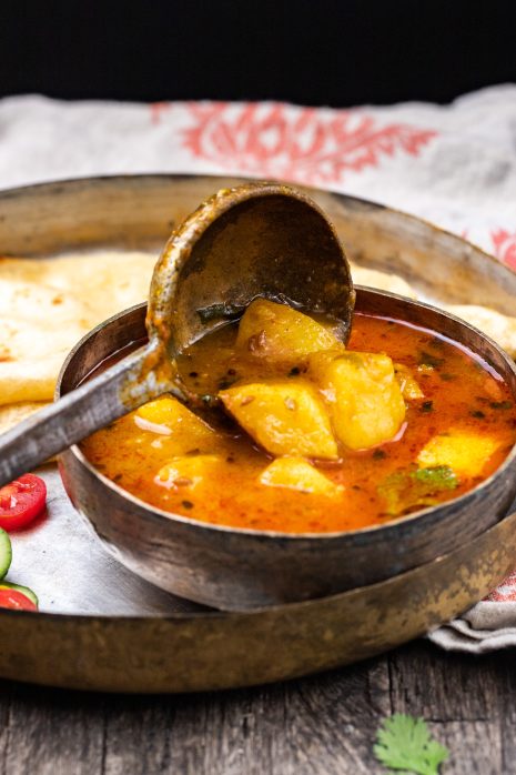 Batata nu Shaak | Indian Potato Curry - Indiaphile