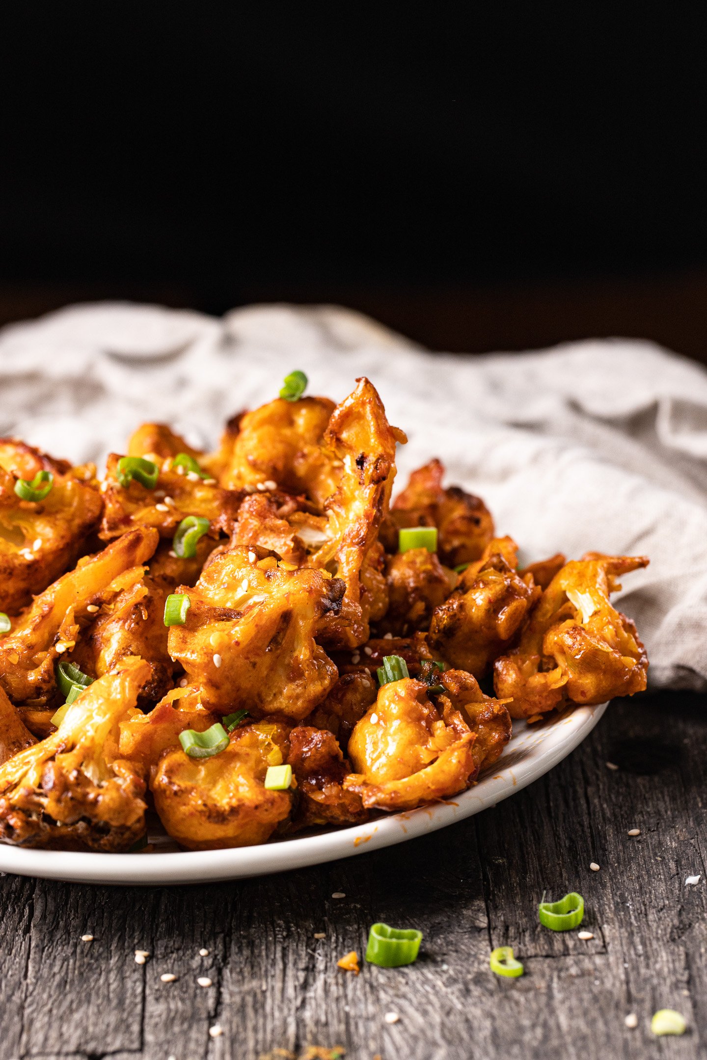 Lasuni Gobi | Air Fryer Garlic-Cauliflower - Indiaphile