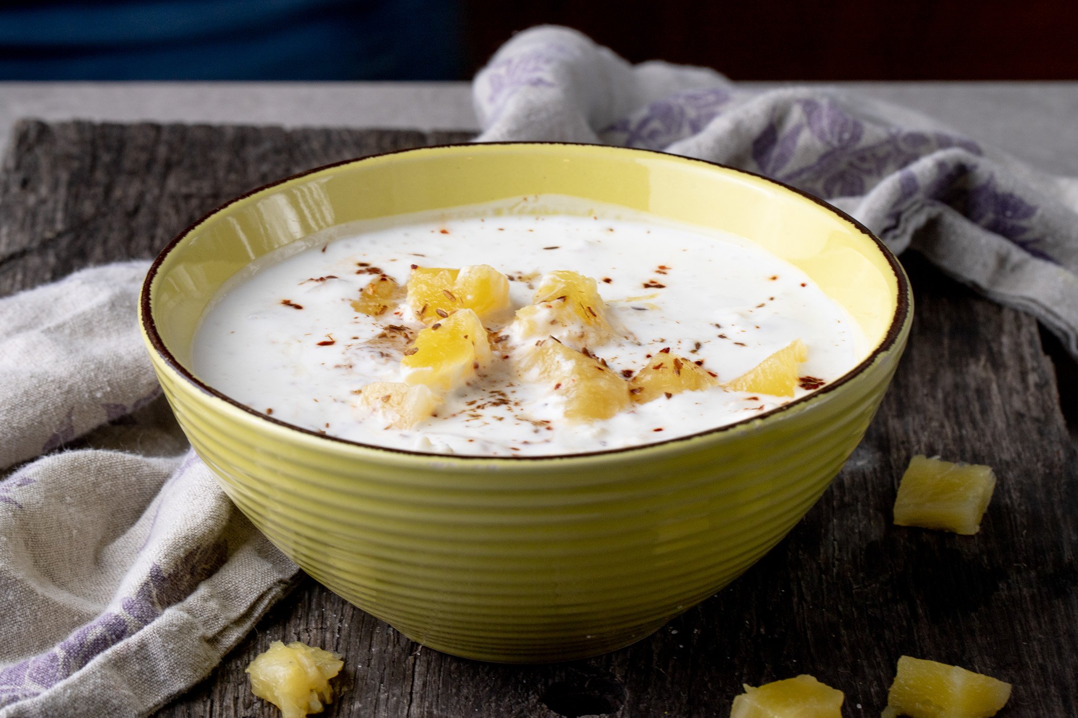 Pineapple Raita - Indiaphile