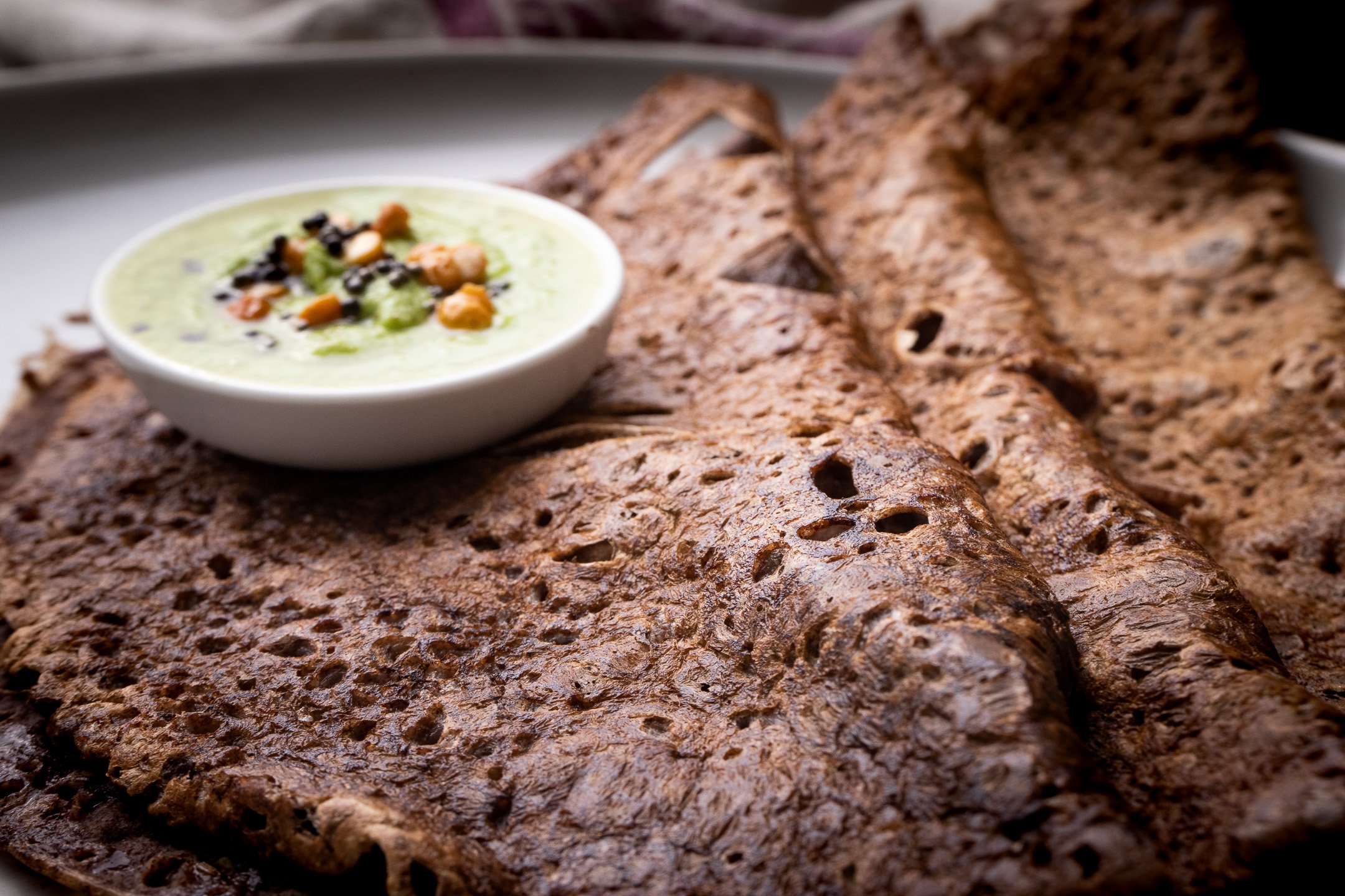 Ragi Dosa - Indiaphile