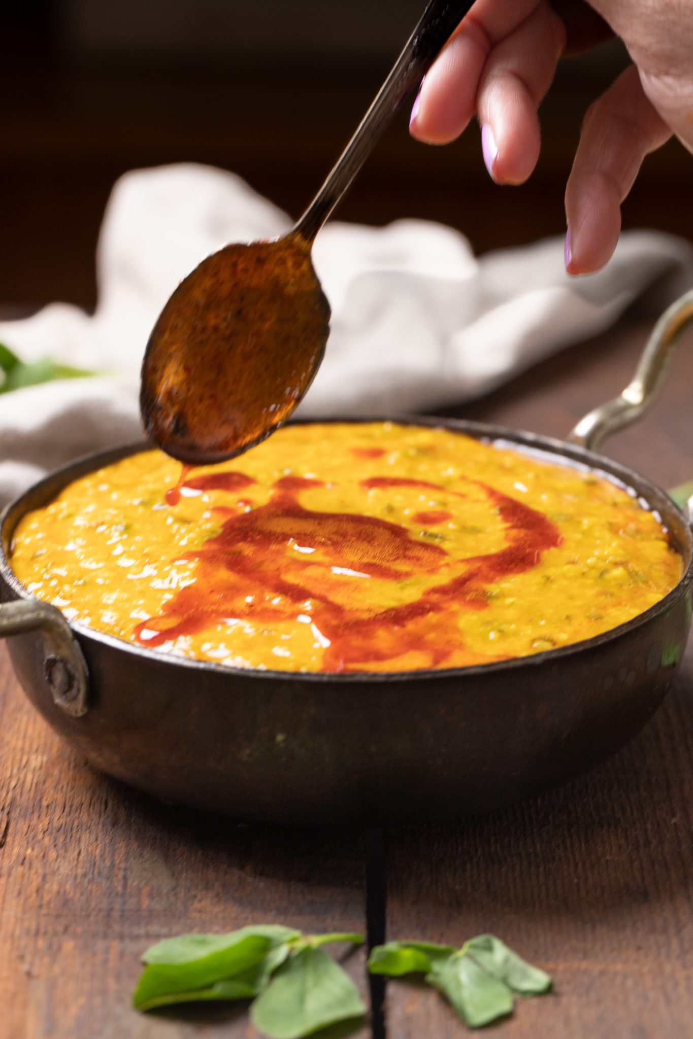 Methi Dal | Moong Dal with Fresh Fenugreek - Indiaphile