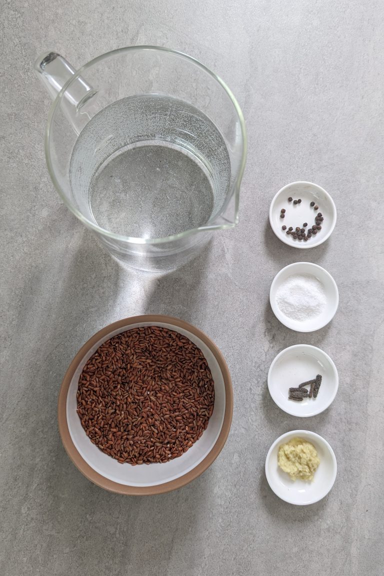 Yavagu | Indian Red Rice Porridge - Indiaphile