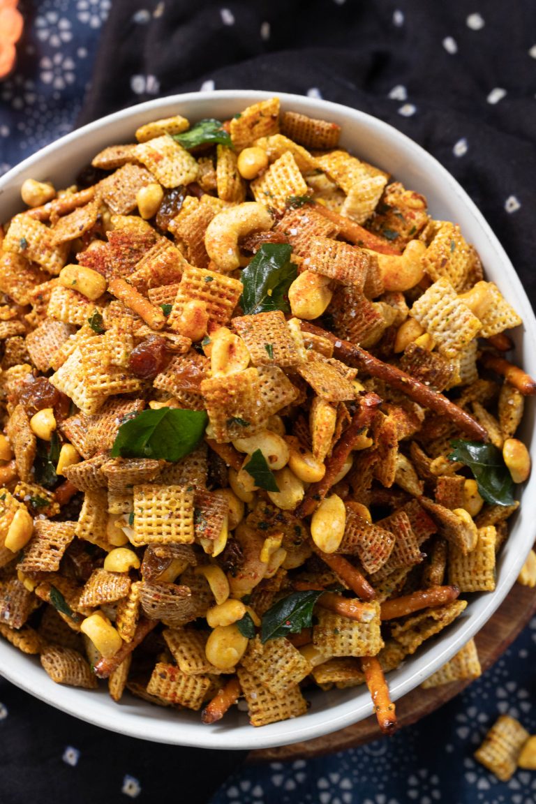 Chex Chevdo | Indian Spiced Chex Mix - Indiaphile