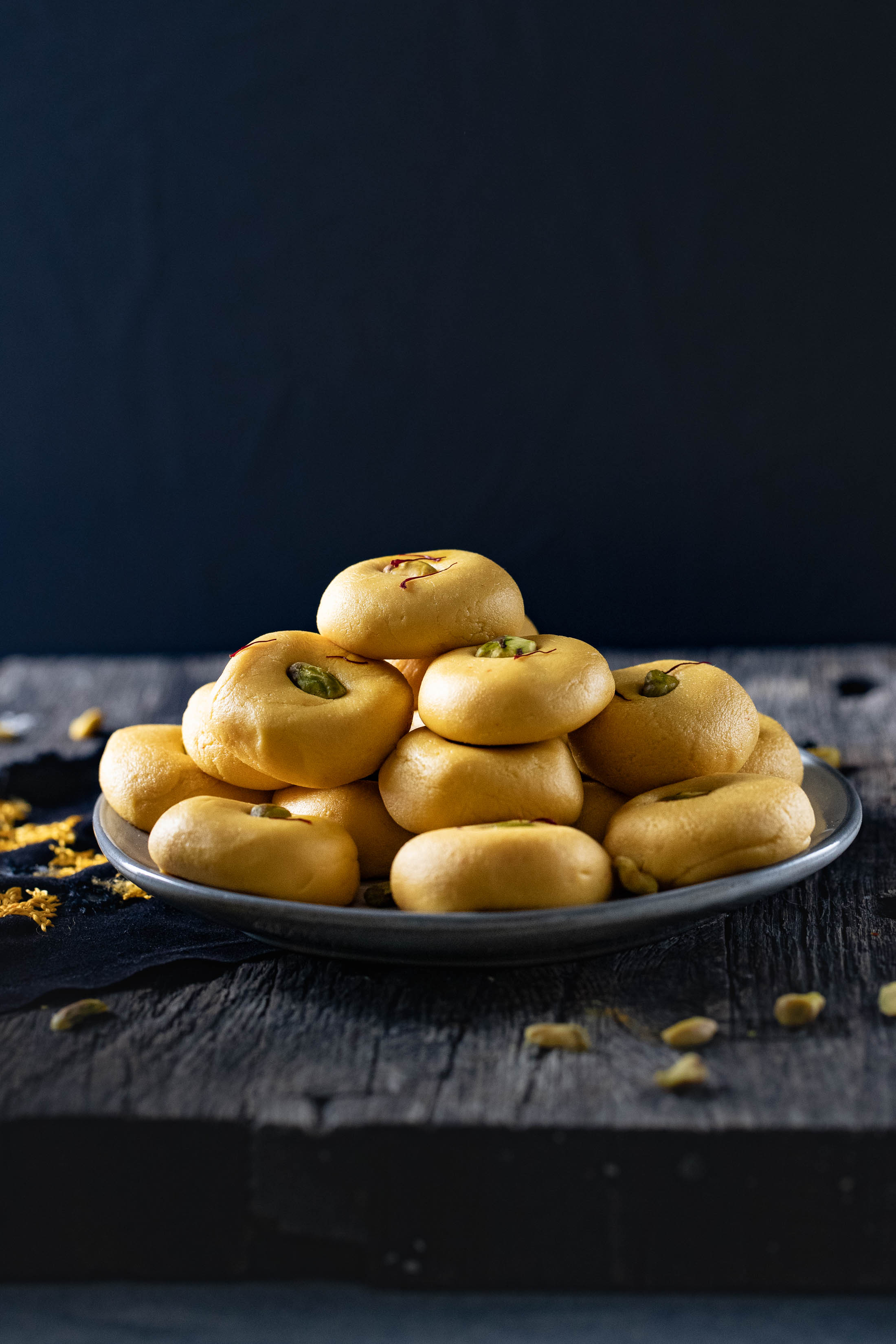 Kesar Peda | Saffron Milk Fudge - Indiaphile