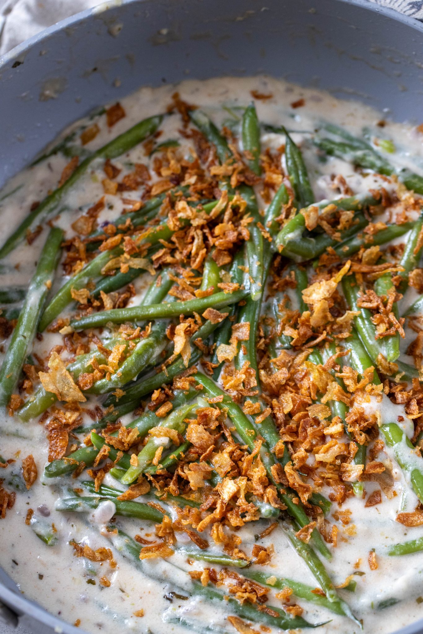 Methi Malai Green Beans | Green Beans in Fenugreek Sauce - Indiaphile