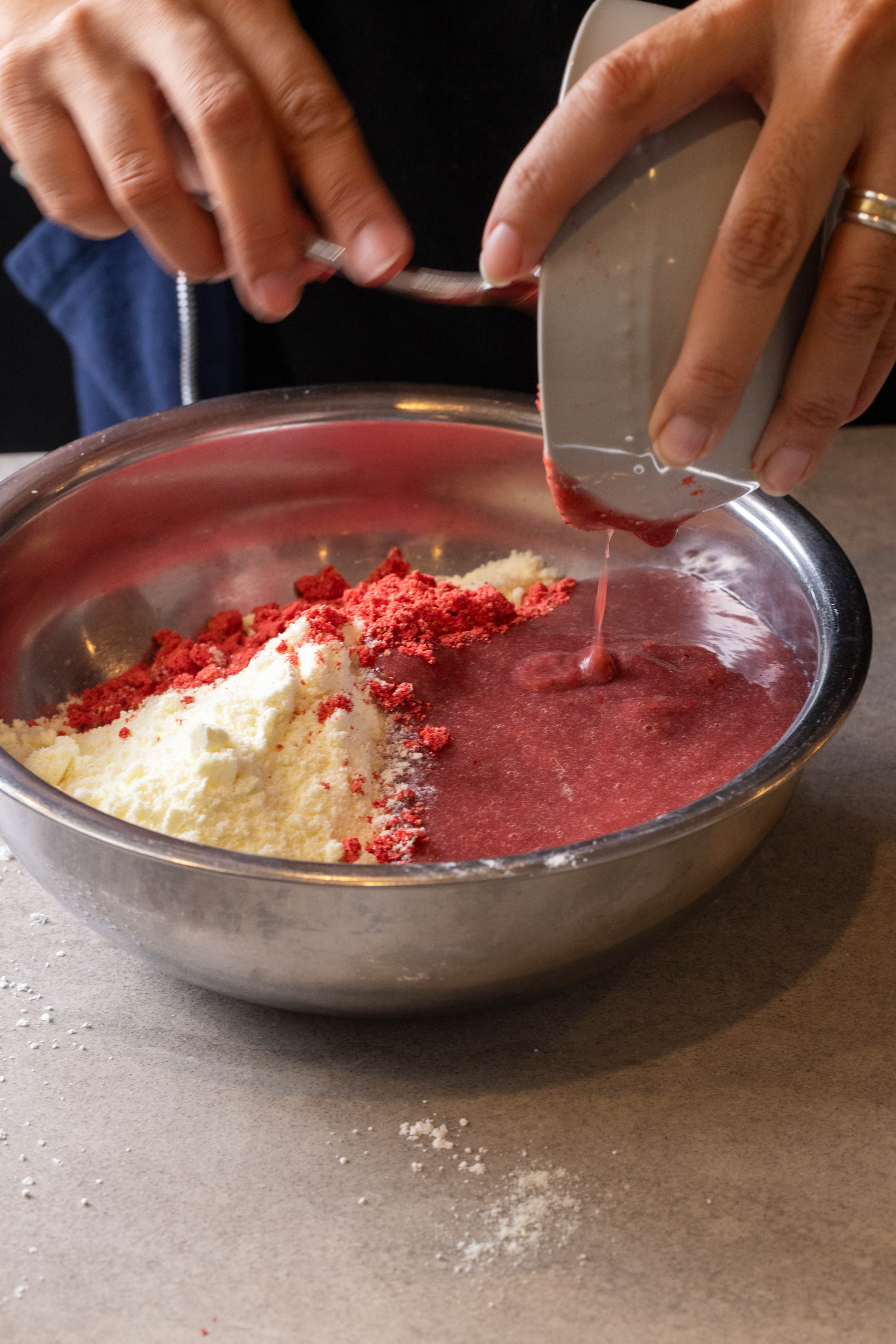 Strawberry Burfi | Strawberry Milk Fudge - Indiaphile