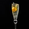 Ball Drop: A Lychee Champagne Cocktail | Lychee Mimosa - Indiaphile